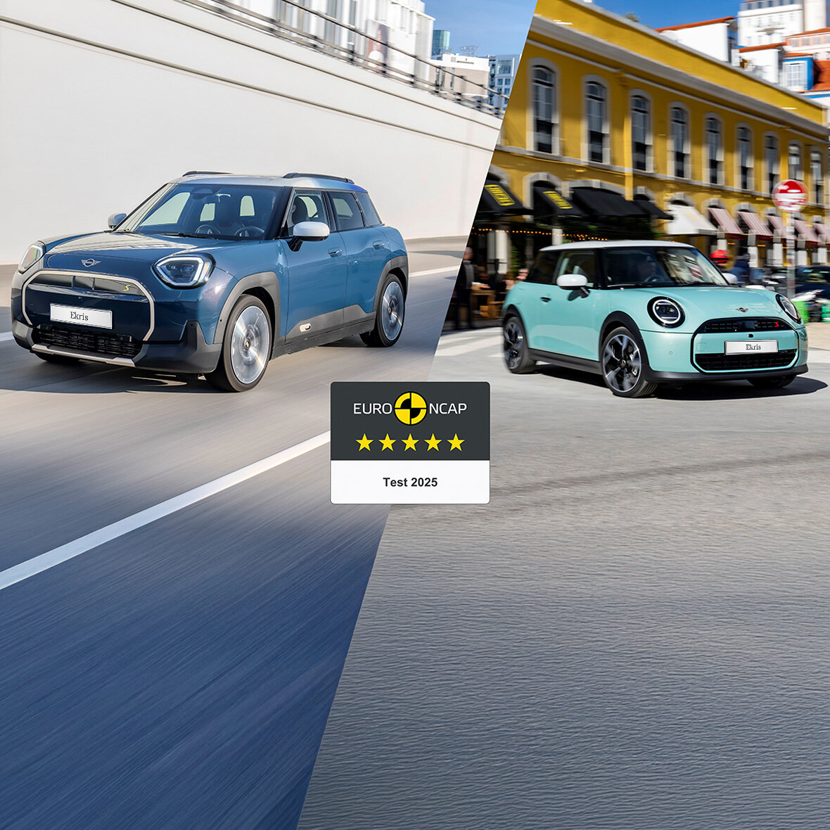 MINI Cooper & MINI Aceman behalen 5 sterren in Euro NCAP-crashtest ...
